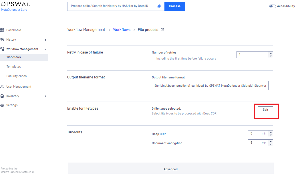 MetaDefender Coreの管理 :: MetaDefender Core ハンズオン